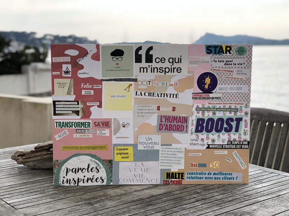 Les bienfaits du Vision Board pour son entreprise/ Tableau de ...